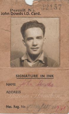 WW2 IDENTITY CARDS. – Historic Hamilton
